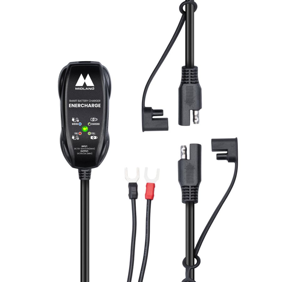 Enercharge – Chargeur de batterie pour moto: acheter en ligne - Midland