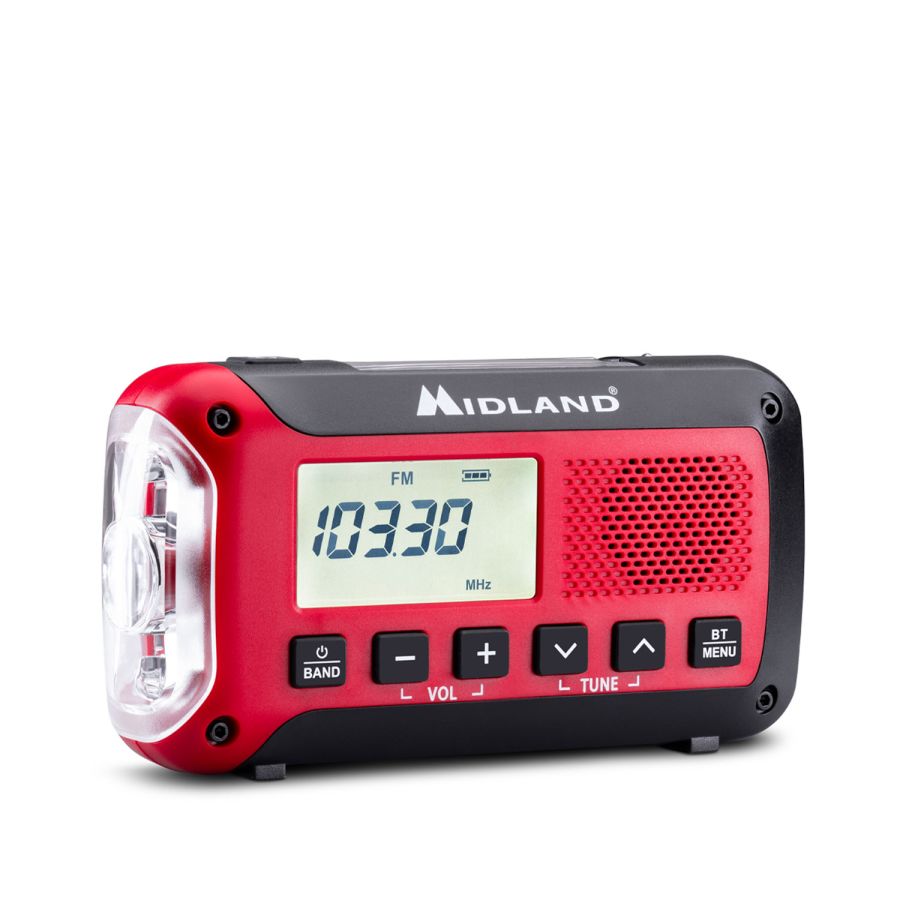 ER250 BT Emergency Bluetooth radio : buy online - Midland